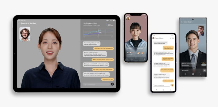 Samsung Neon wants fake humans everywhere, from your work to the bank