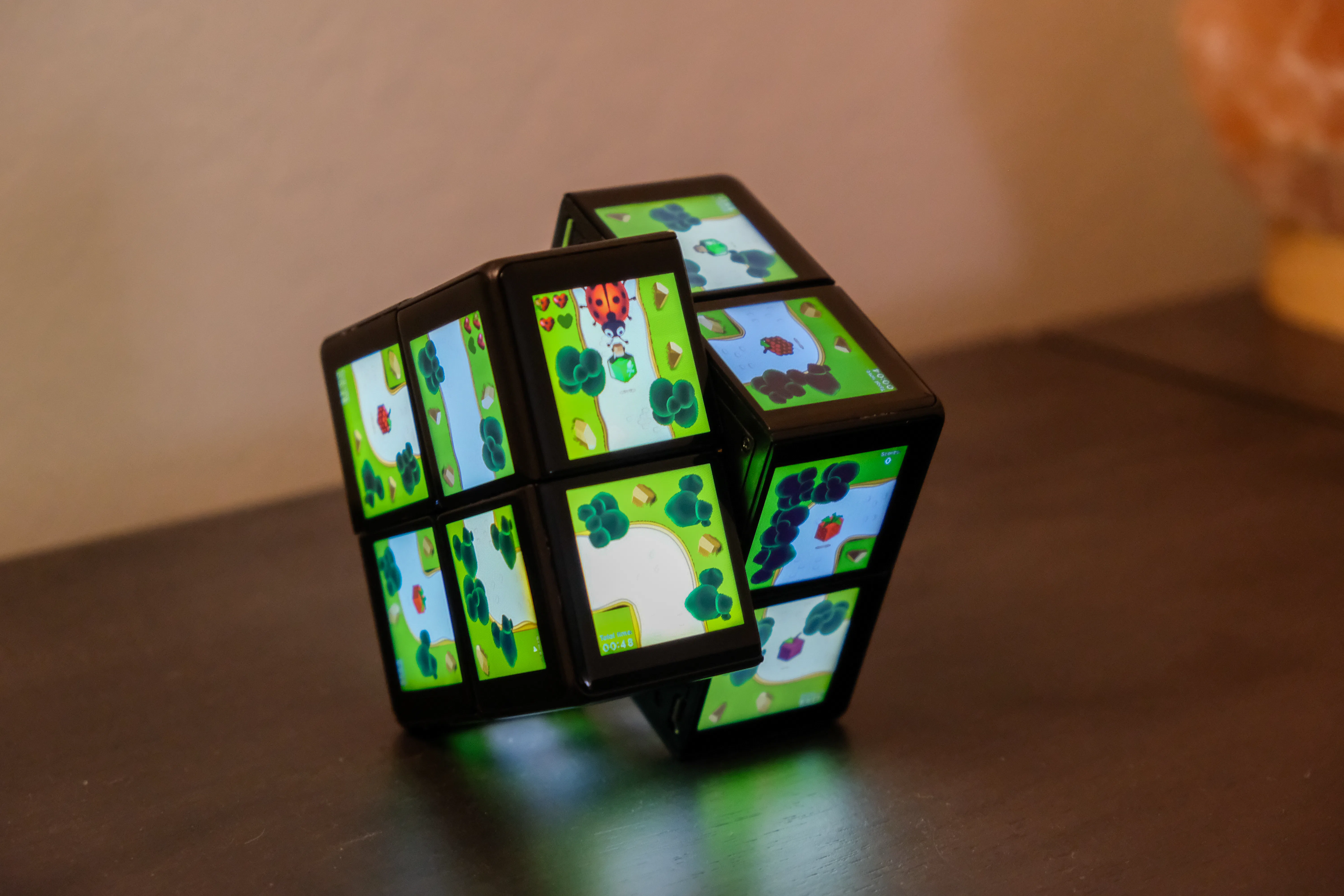 This next-gen Rubik's Cube is actually a mixed-reality game console