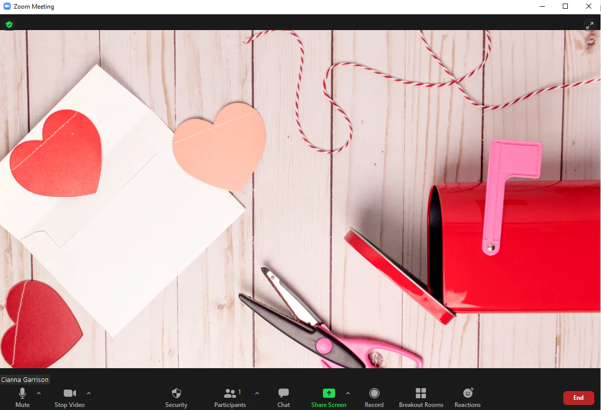 18 Valentine's Day Zoom Backgrounds That'll Have You Seeing Hearts