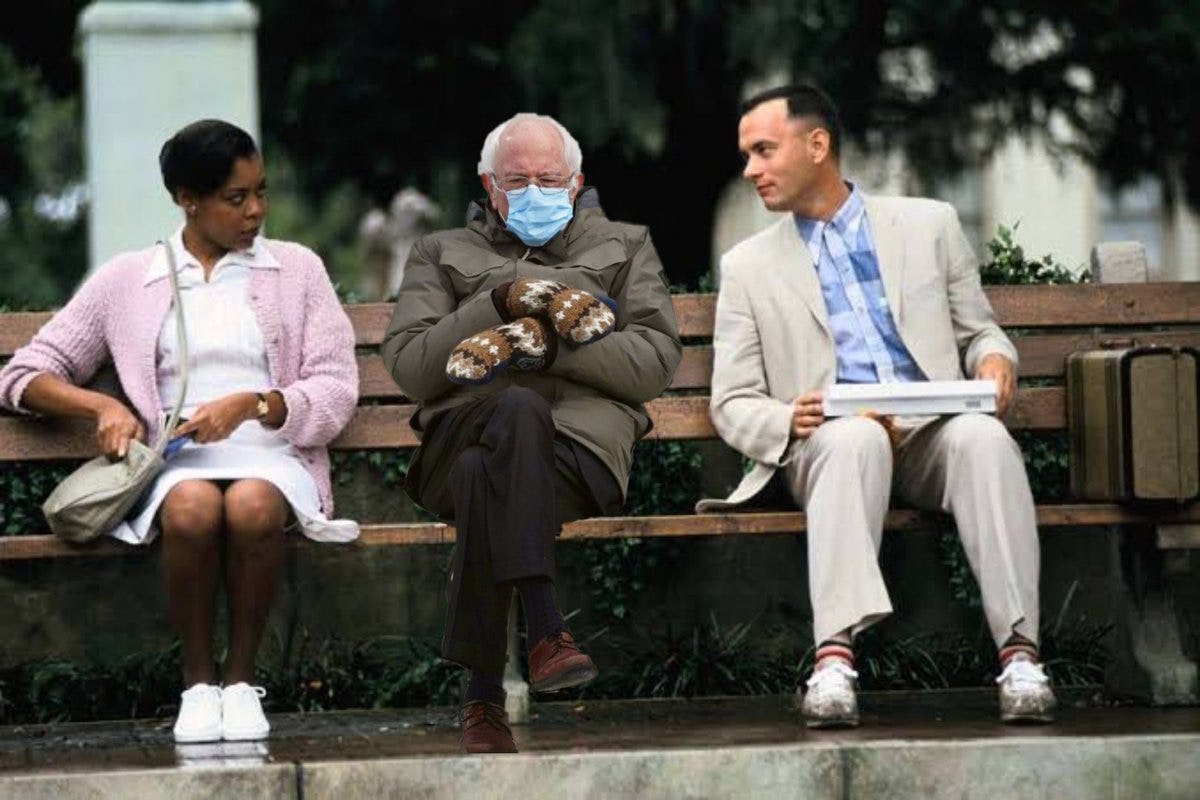 These are the absolute best Bernie memes from the inauguration