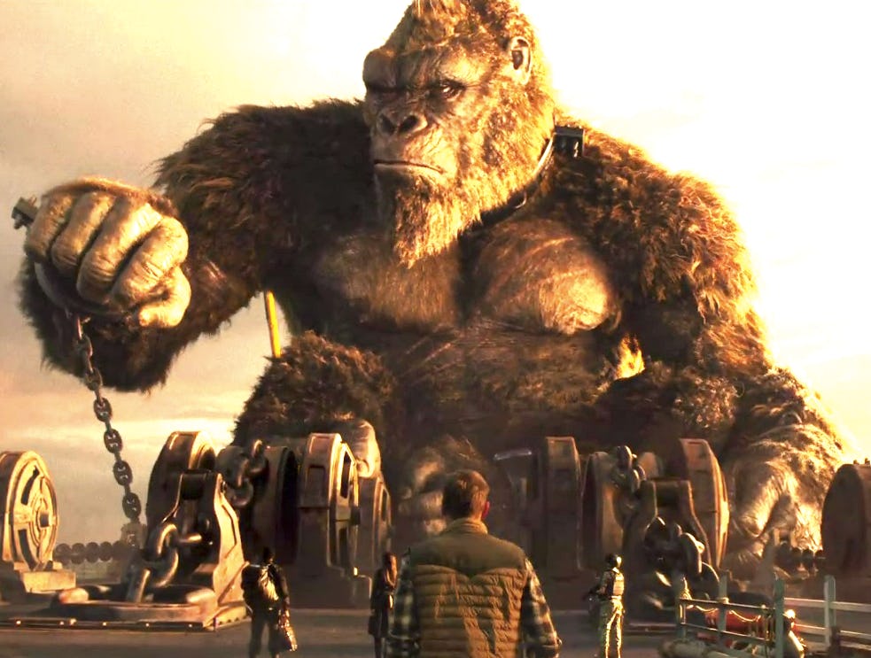 'Godzilla vs Kong' trailer reveals the ape's secret weapon