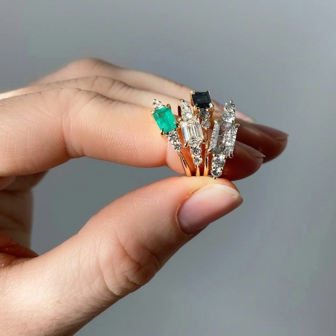 7 2021 Engagement Ring Trends, From Vintage Settings To Colorful Stones