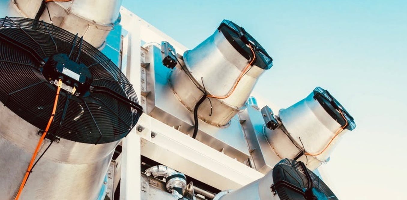 Engineers built machines to scrub CO₂ from the air. But will it halt ...