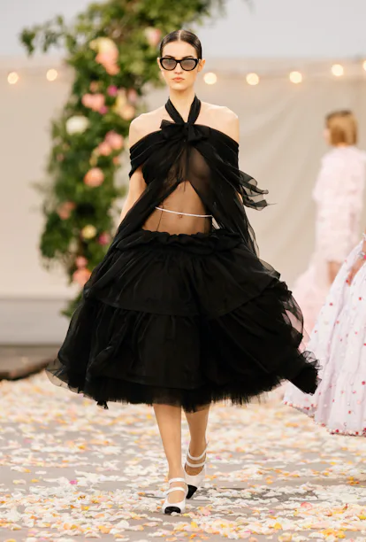 Chanel's Spring 2021 Couture Show Had A Boho Bride