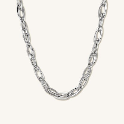 The Chunky Chain Jewelry Trend Is Everywhere, From Necklaces To Earrings
