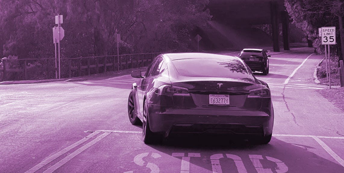 Tesla Model S 2021: incredible photos show high performance EV in action