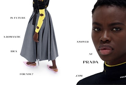 Prada's Spring 2021 Campaign Is Getting The Meme Treatment