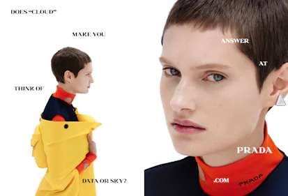 Prada's Spring 2021 Campaign Is Getting The Meme Treatment