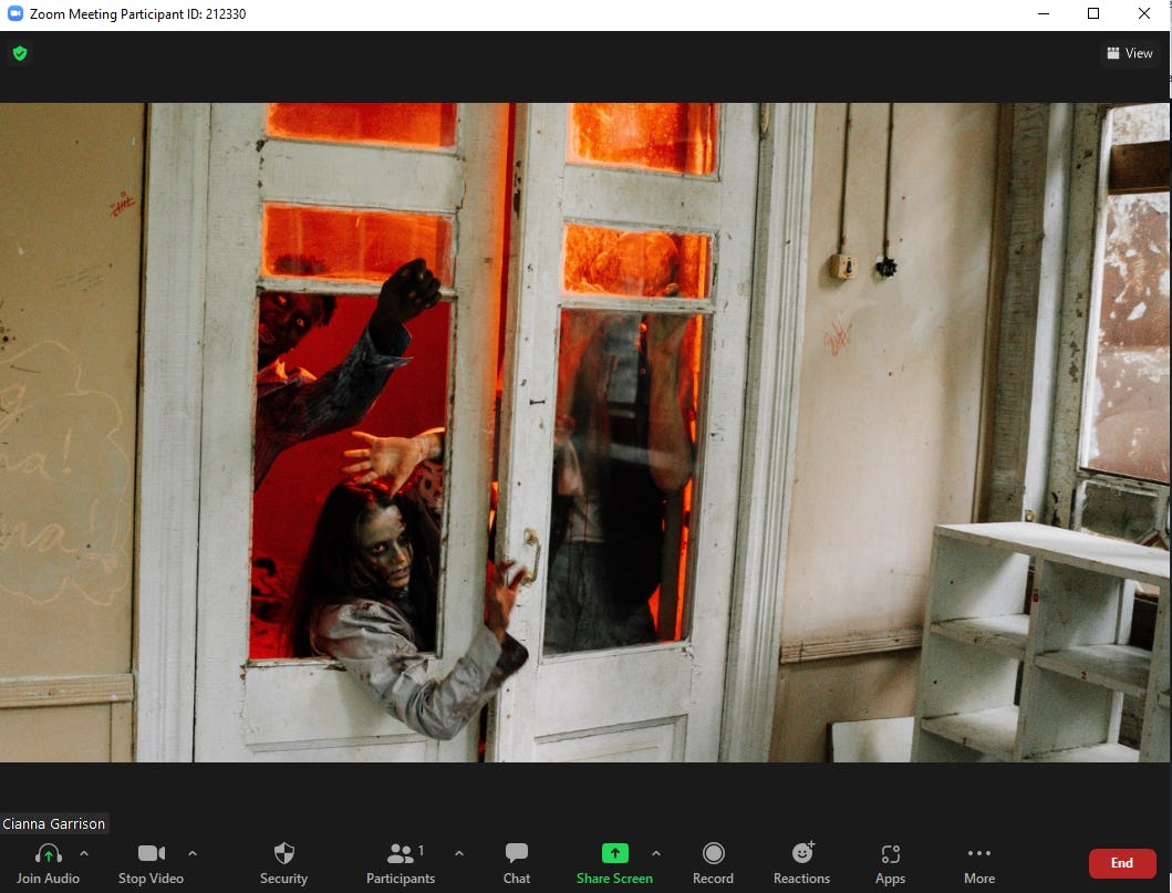 25 Scary Halloween Zoom Backgrounds Include Creepy Haunted Houses