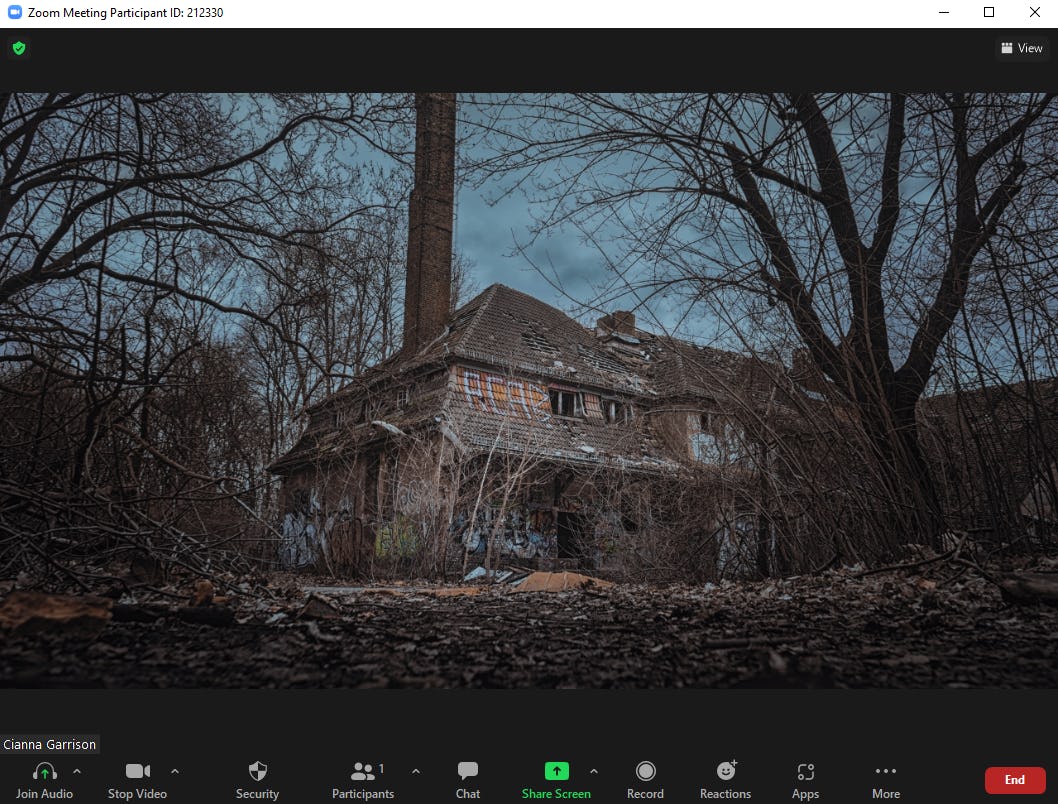 25 Scary Halloween Zoom Backgrounds Include Creepy Haunted Houses