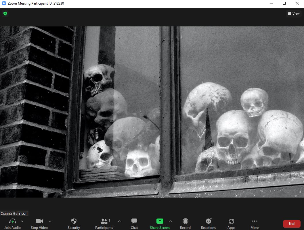 25 Scary Halloween Zoom Backgrounds Include Creepy Haunted Houses