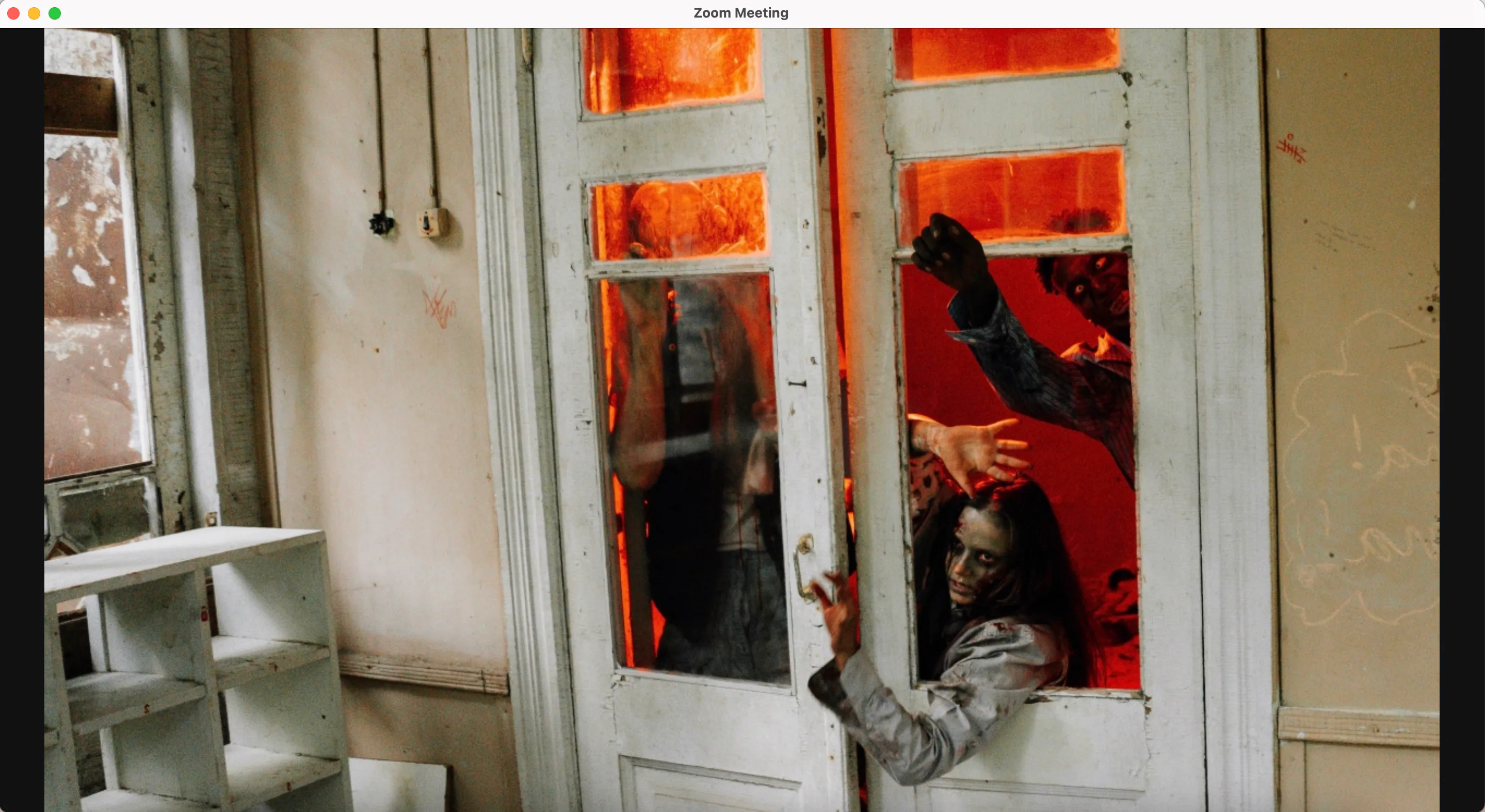 19 Haunted House Zoom Backgrounds That'll Transport You To A Spooky Scene