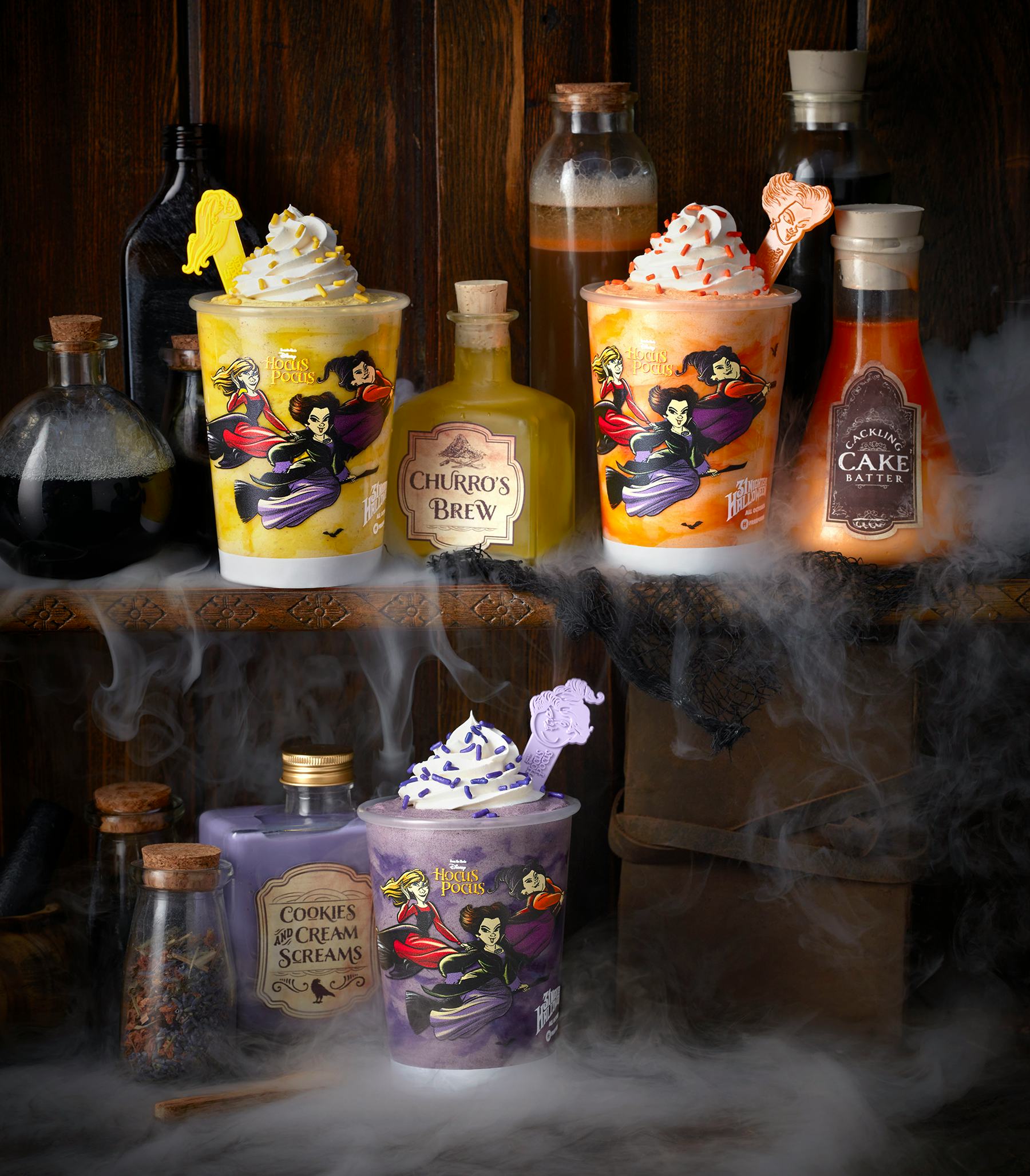 Carvel’s New ‘Hocus Pocus’ Milkshakes For Halloween Come In 3 Flavors