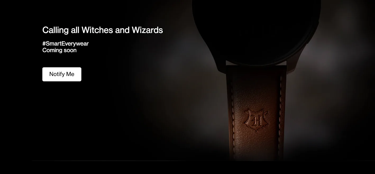 OnePlus teases Harry Potter smartwatch months after it leaked