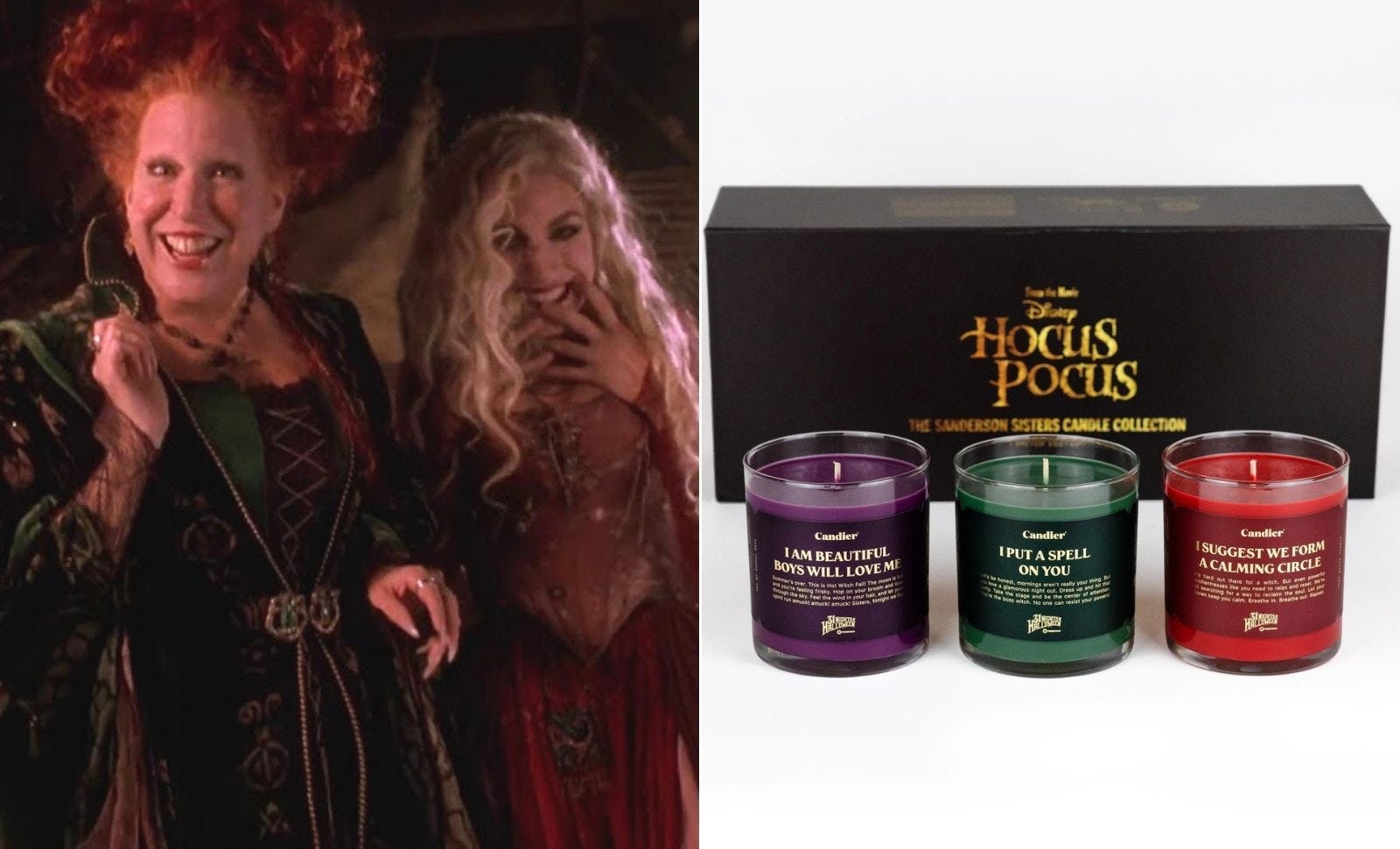 These 'Hocus Pocus' Candles For Freeform's 31 Nights Of Halloween Are ...