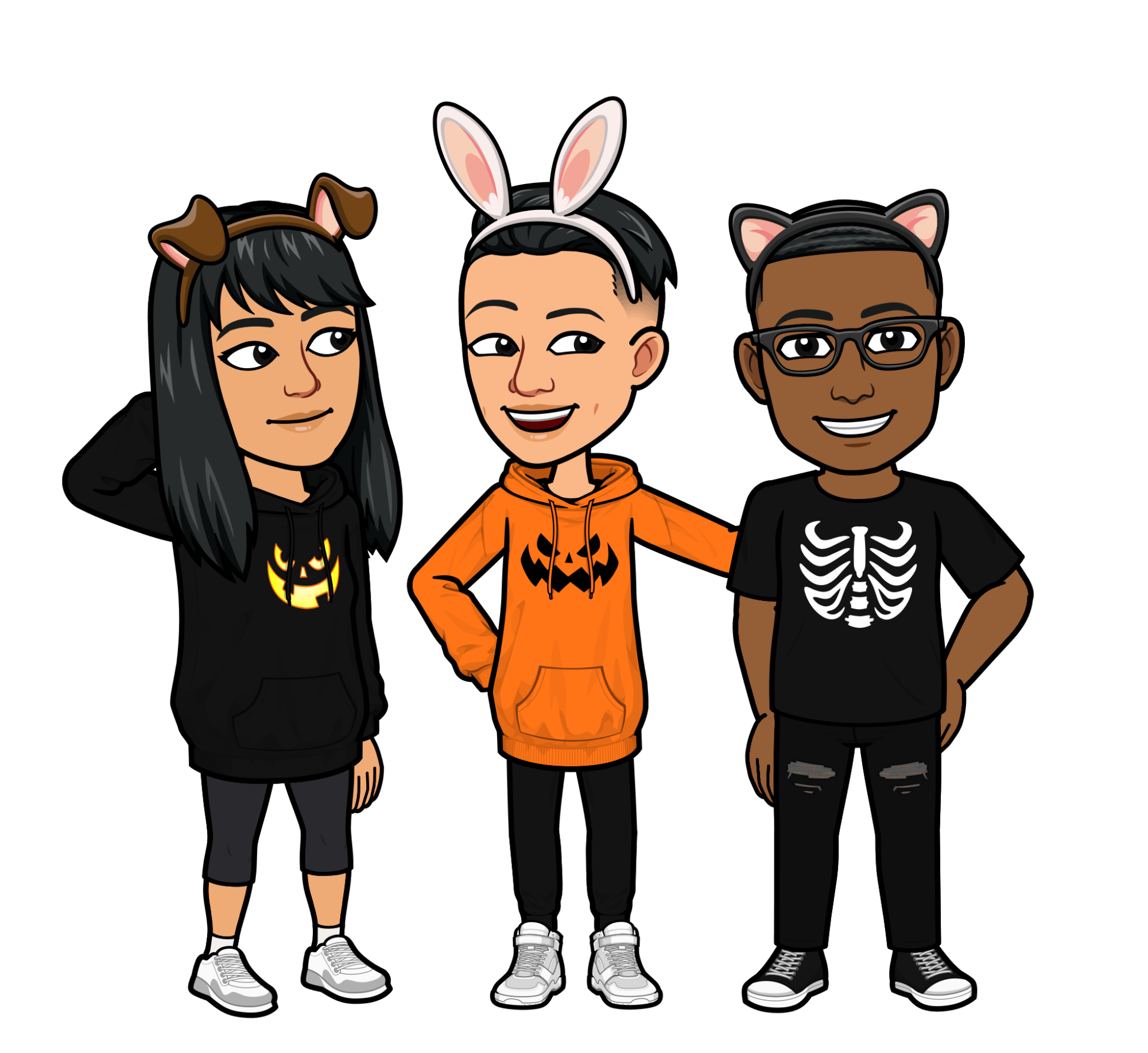 Snapchat's Halloween 2021 Bitmoji Outfits & Lenses Are So Festive