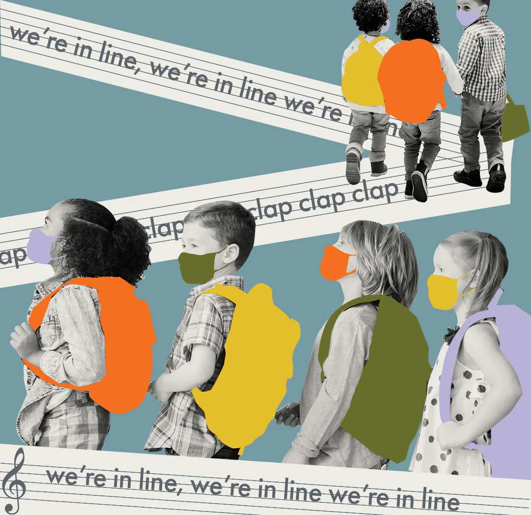 First Grade And The Joys Of Getting In Line
