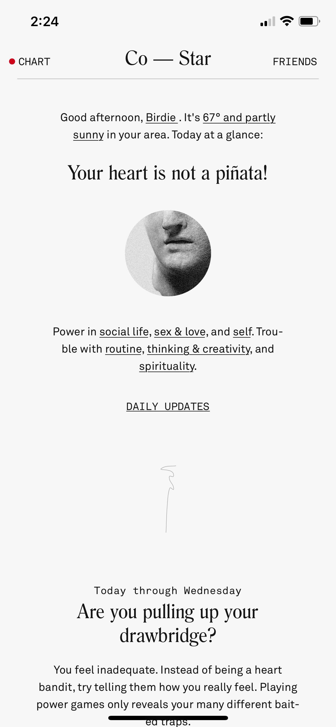 The Pattern Vs. Co-Star: How The Astrology Apps Compare