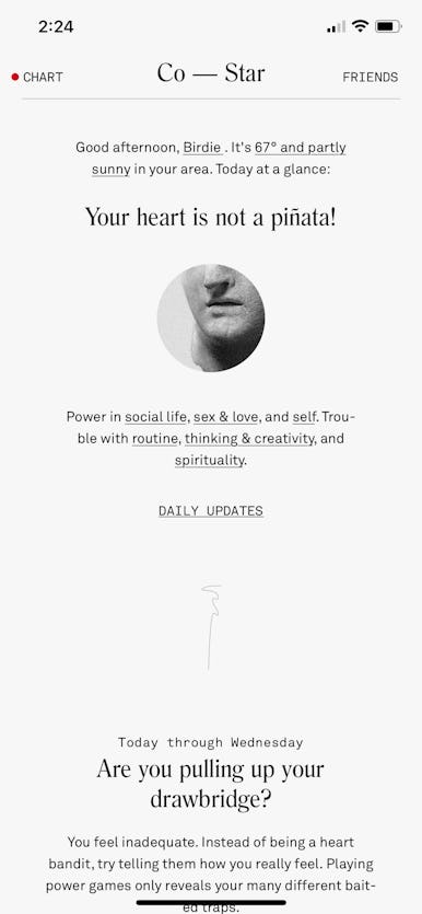 The Pattern Vs. Co-Star: How The Astrology Apps Compare