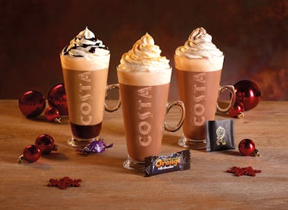 What Is On The Costa Christmas Menu This Year?