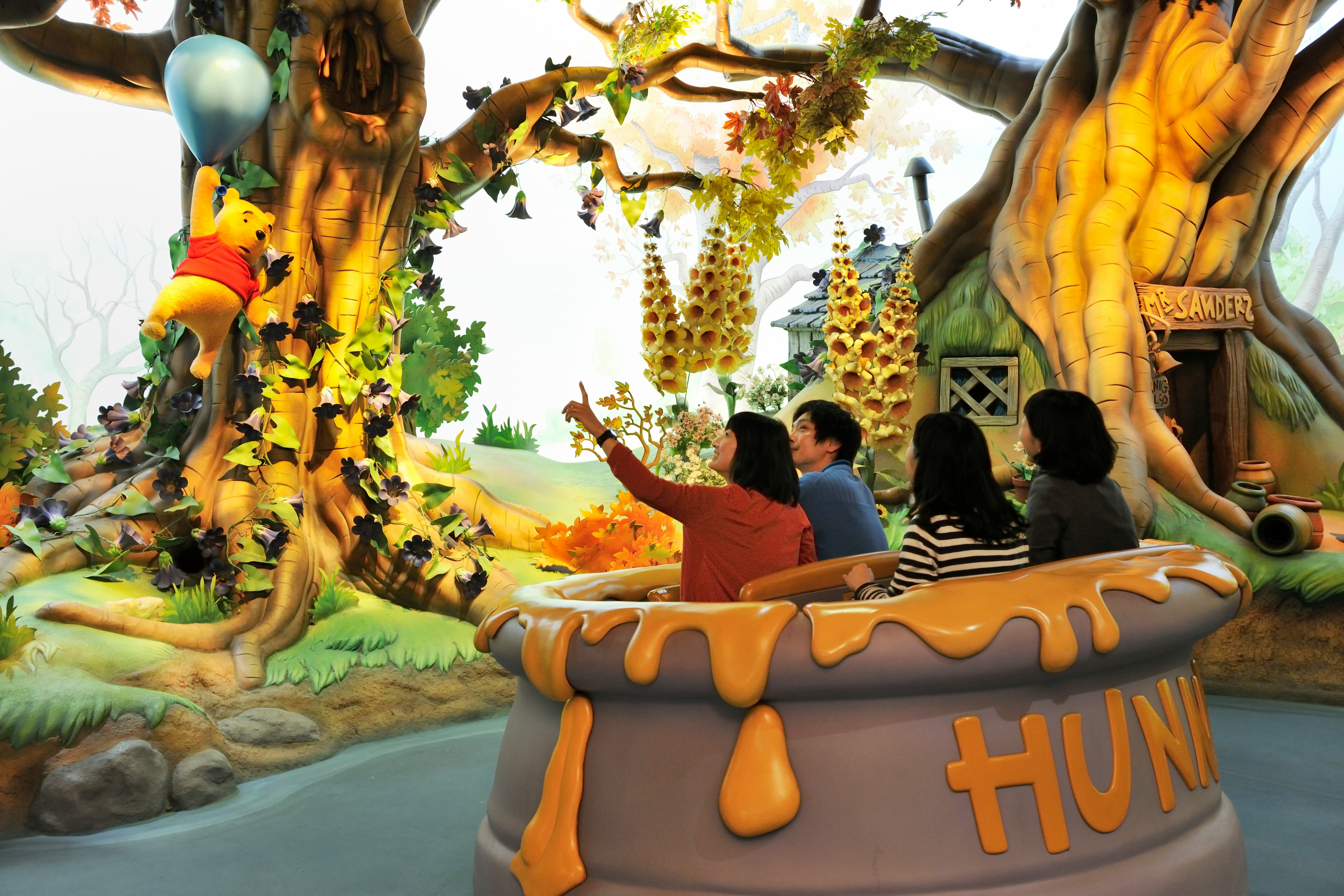 Disney 'Winnie The Pooh' Rides & Attractions For The 95th Anniversary