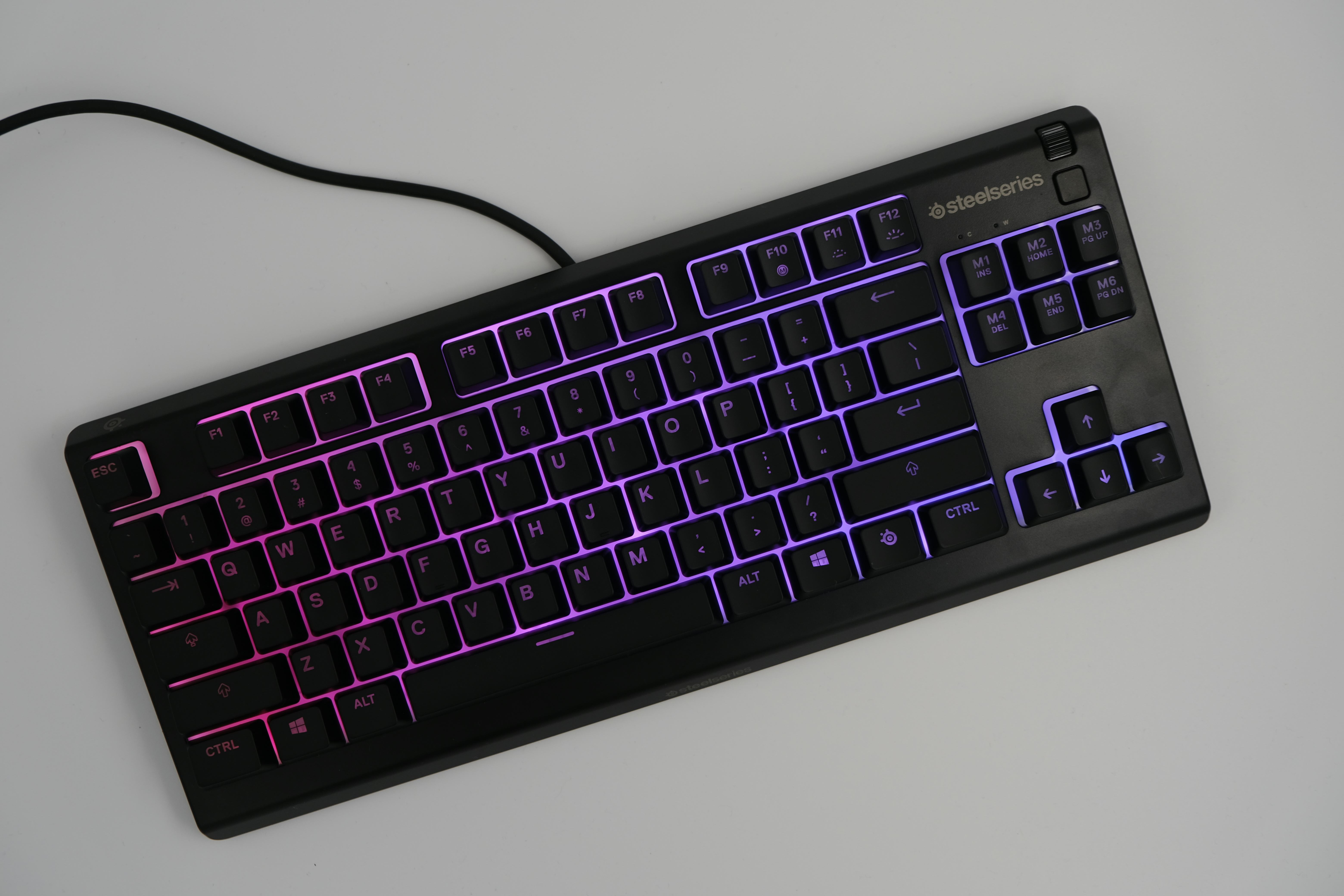 Steelseries Apex 3 TKL review: Liquid-resistance tested with water ...