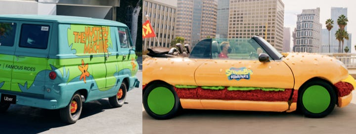 How To Get Halloween 2021 Themed Uber Rides Like SpongeBob & Scooby-Doo