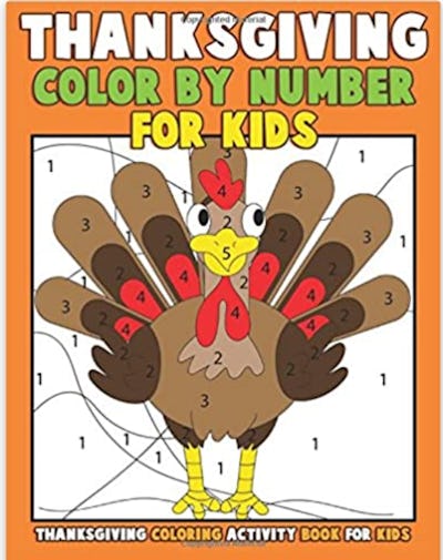 9 Cute Thanksgiving Color By Number Sheets You Can Print For Free Or Buy