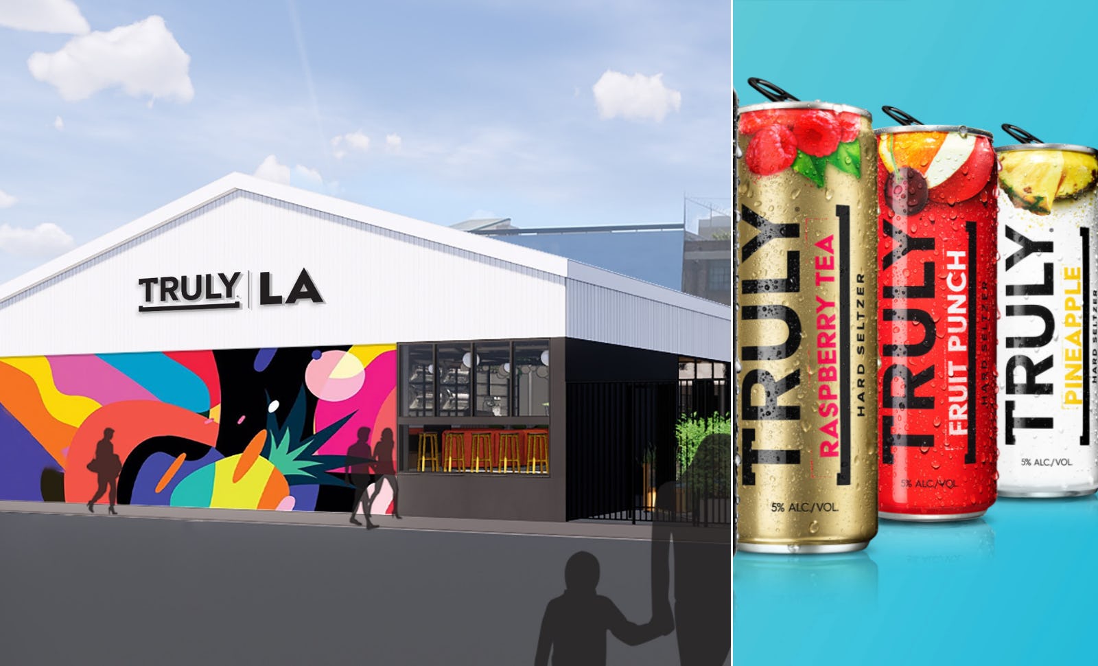 Truly Will Open Its First Hard Seltzer Taproom In Downtown LA In 2022