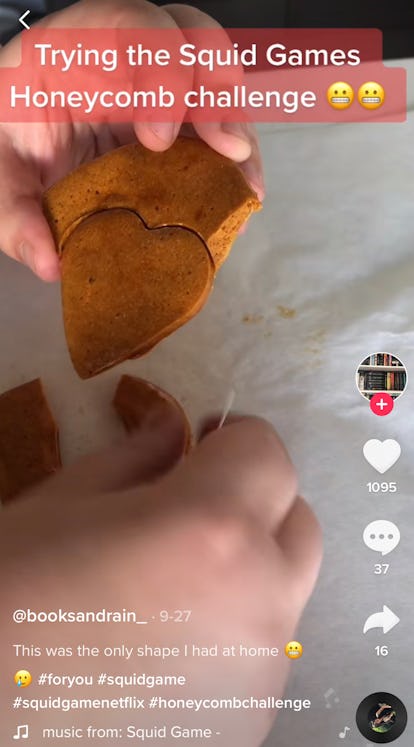 How To Make Squid Game Dalgona Candy For Tiktoks Honeycomb Challenge