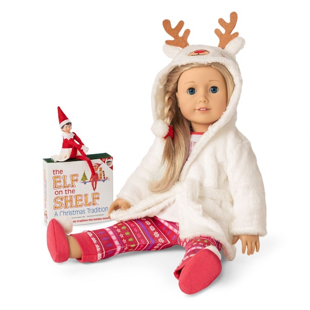 The American Girl Elf On The Shelf Set Includes The Tiniest Scout