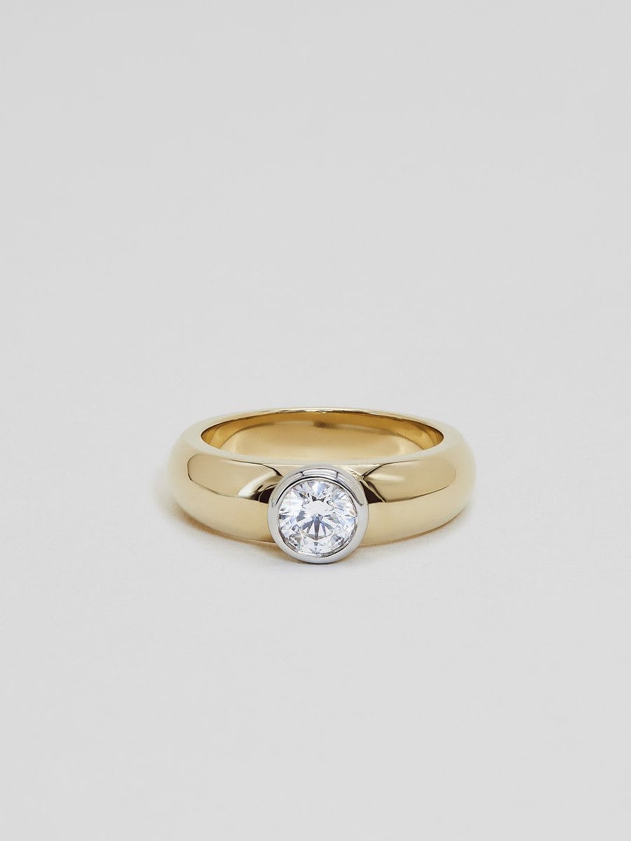 The Chunky Engagement Ring Trend Is Here To Replace Dainty Designs