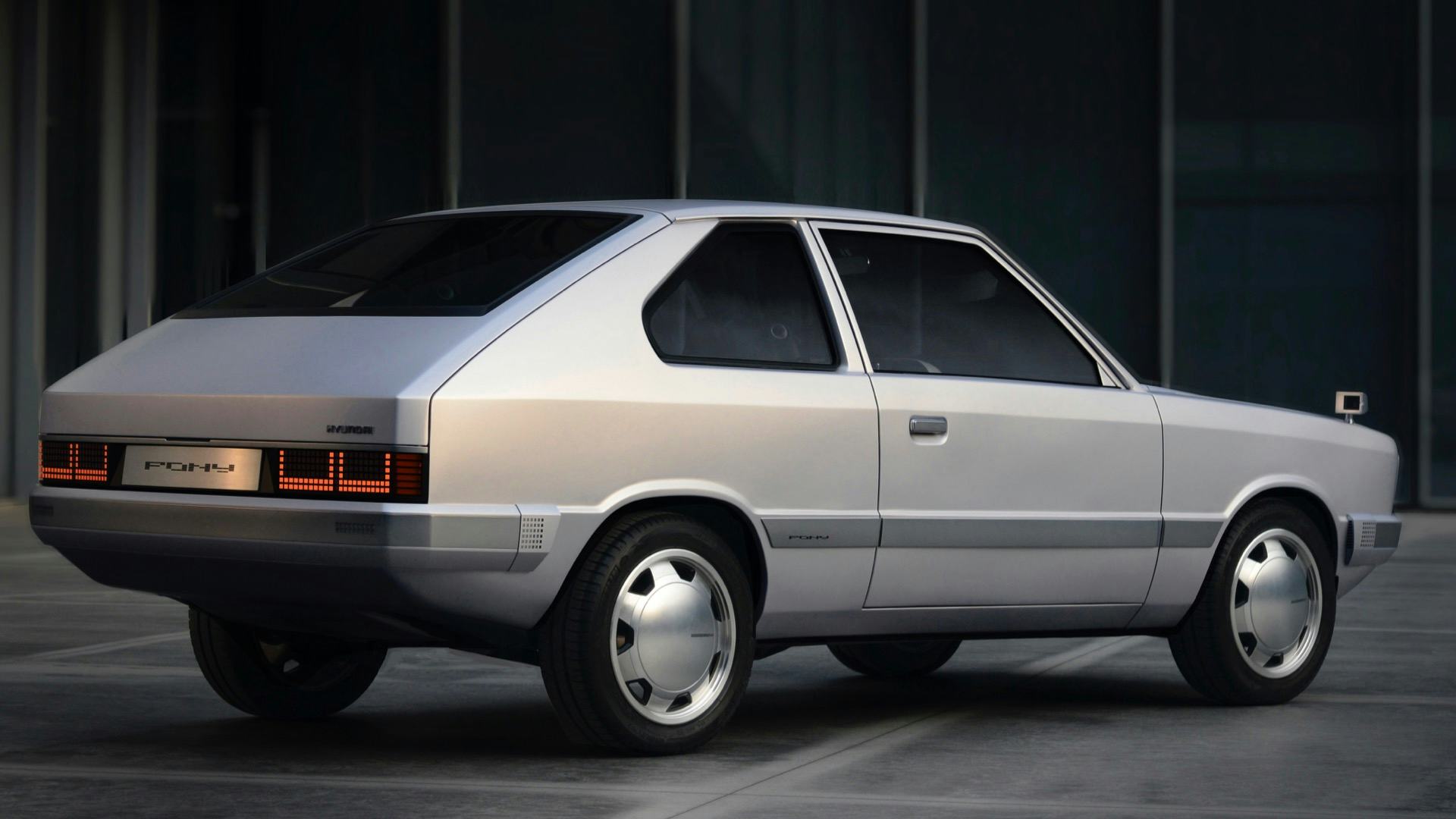 Hyundai shows off incredible retro EV concept cars
