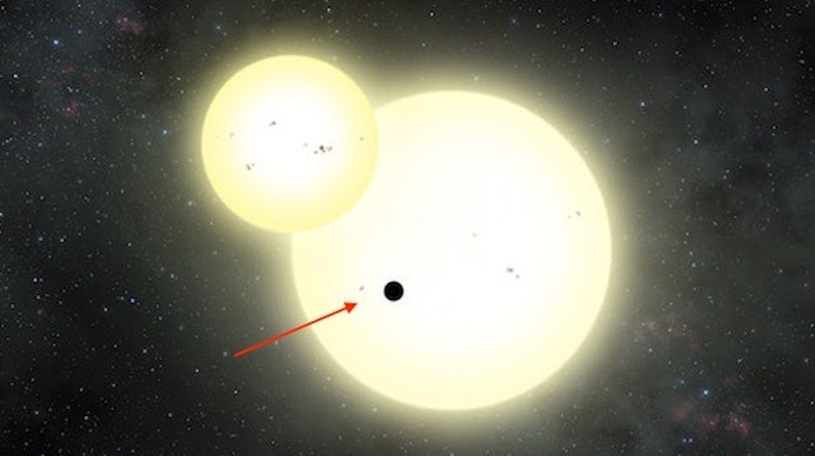 Look: Scientists discover rare planet orbiting 2 suns