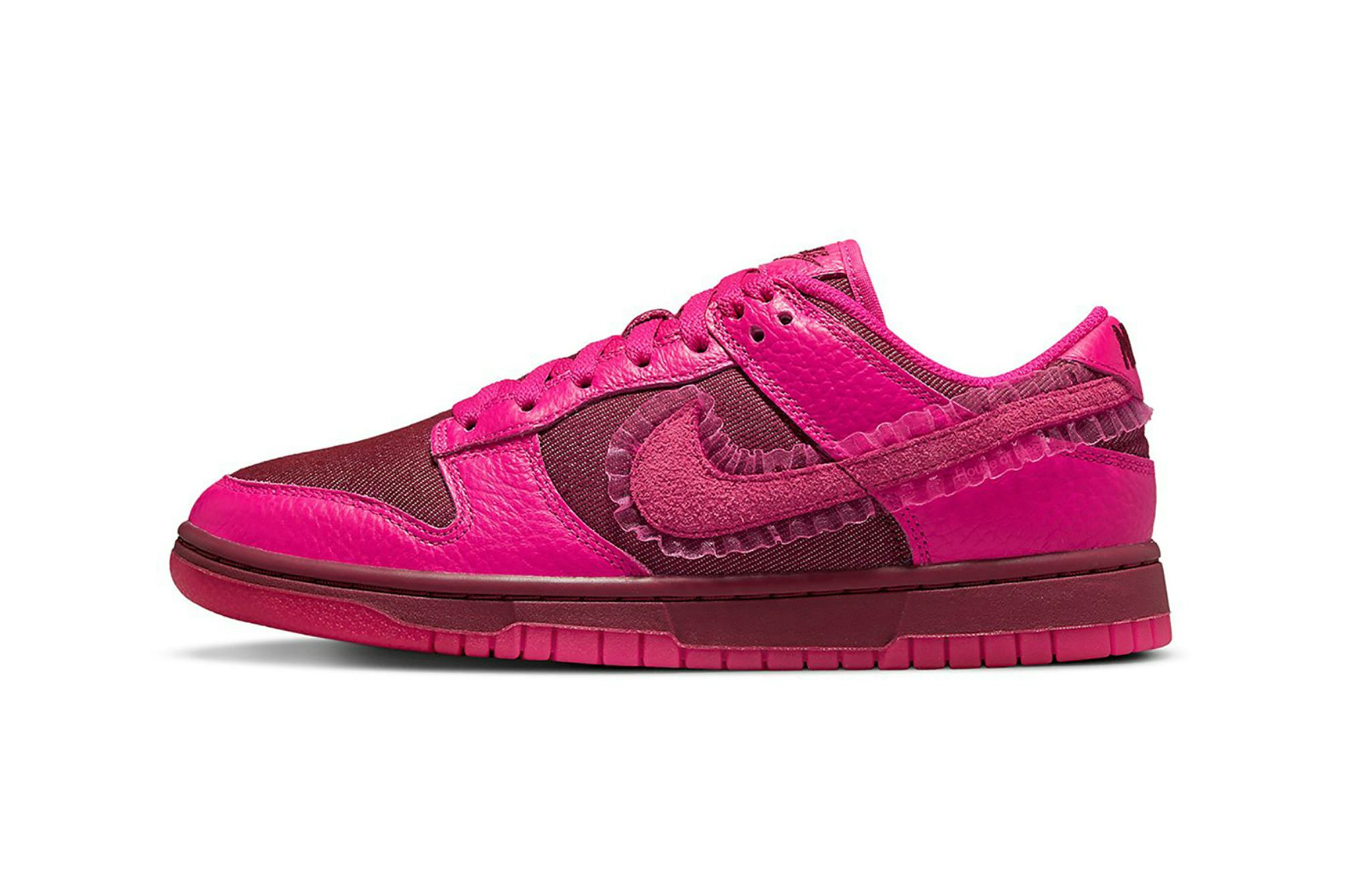 Nike has a bright pink Dunk sneaker ready for Valentine’s Day