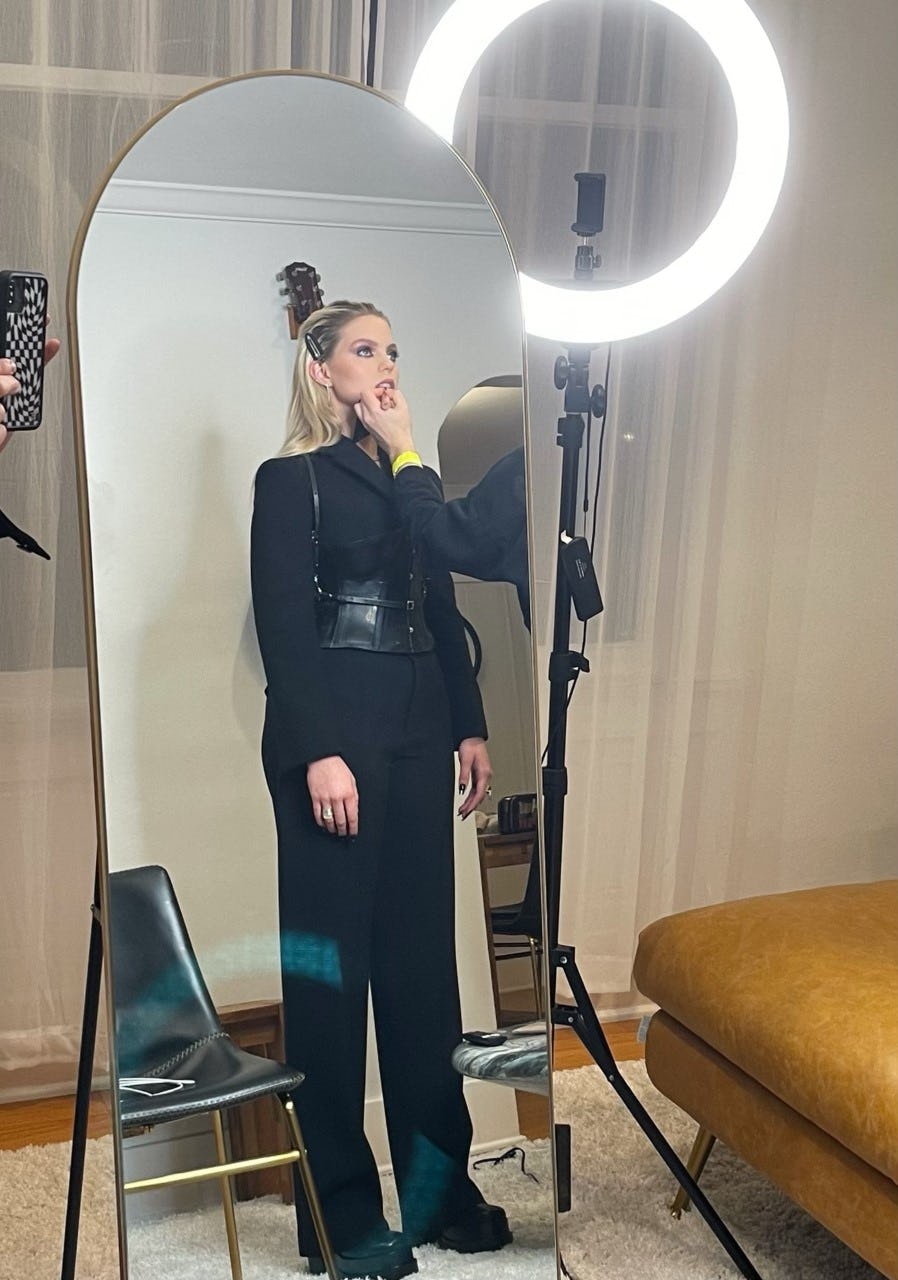 ‘The Sex Lives of College Girls’ Premiere: Renée Rapp’s Anti-Leighton Look