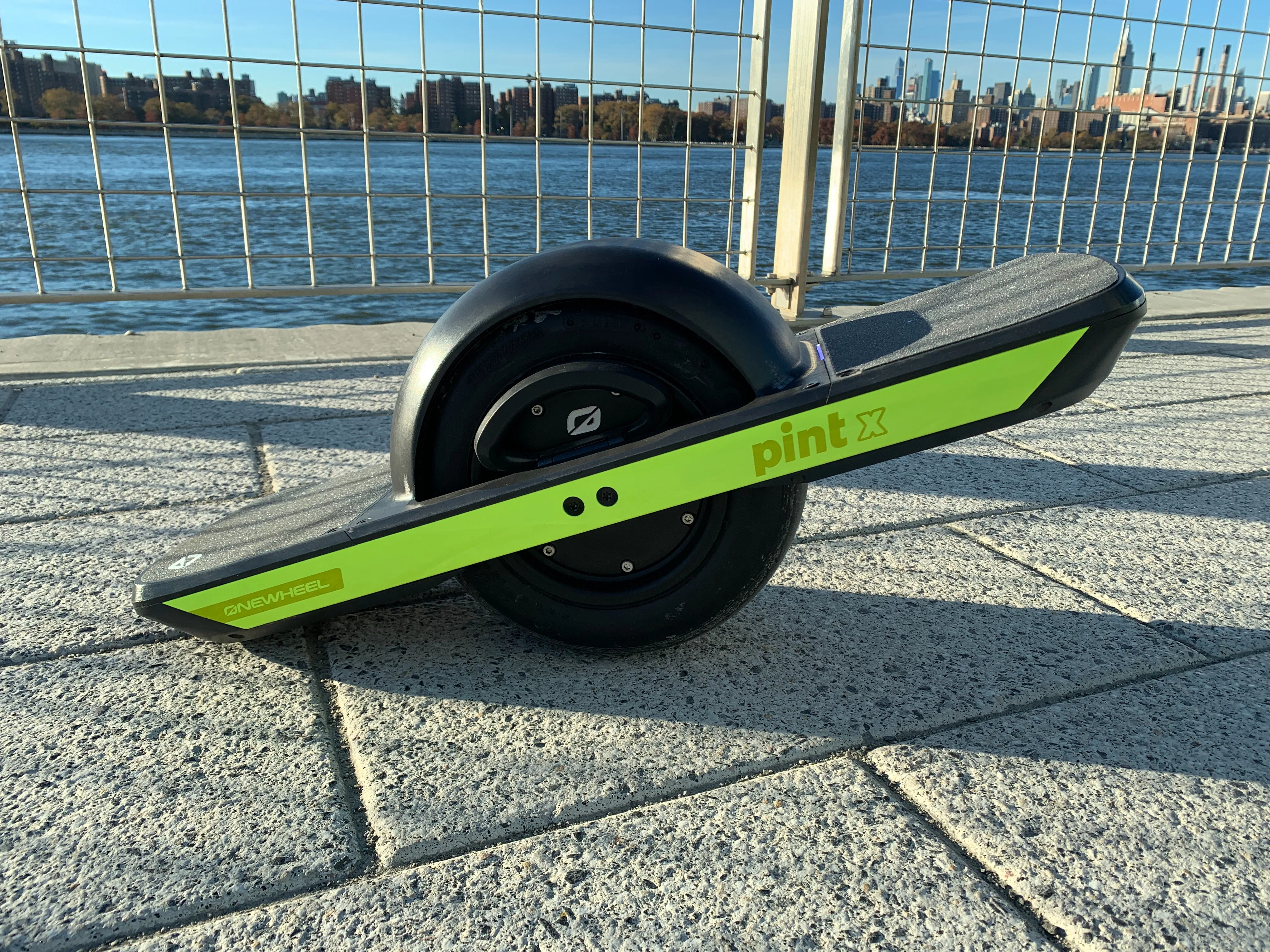 Riding Onewheel's new Pint X electric uni-board