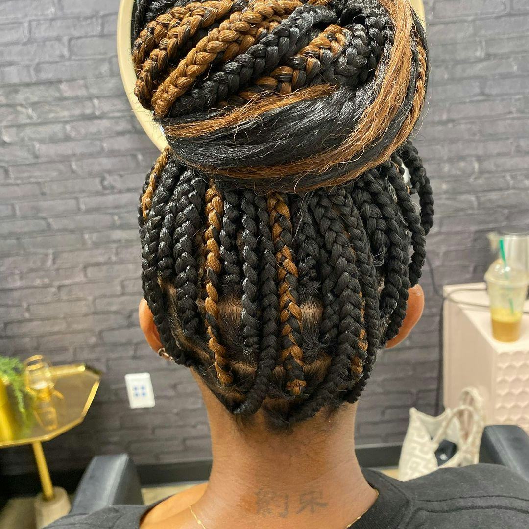 Box Braids With Color: 7 Fun Combinations To Try