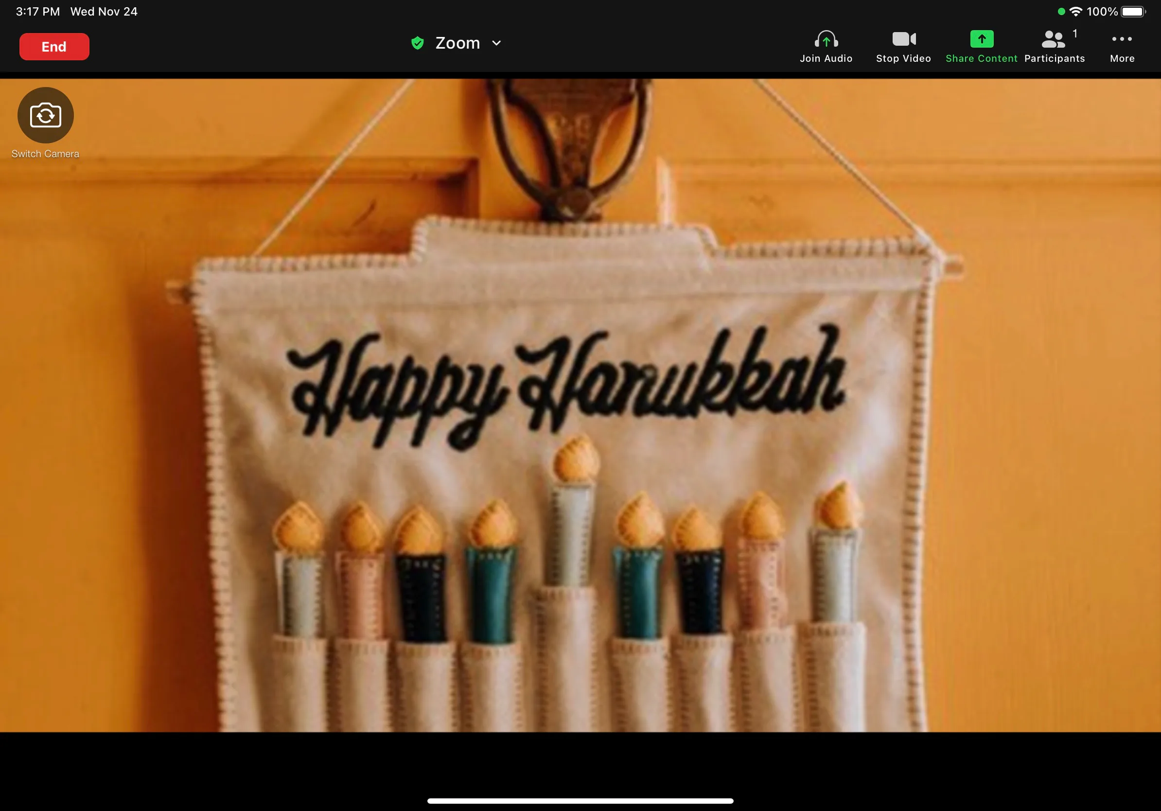 Hanukkah Zoom Backgrounds To Celebrate All 8 Nights