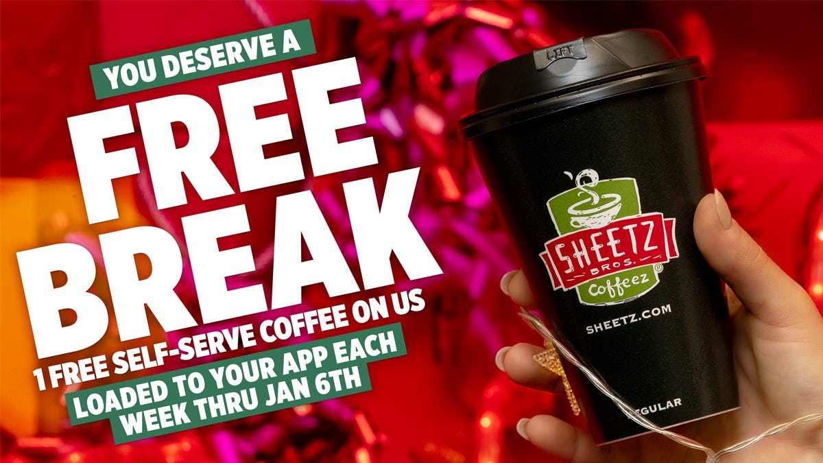 Sheetz's Free Coffee December 2021 Deal Keeps On Giving