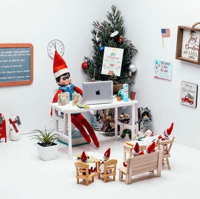 20 Elf On The Shelf Pictures For When You're Desperate For Ideas