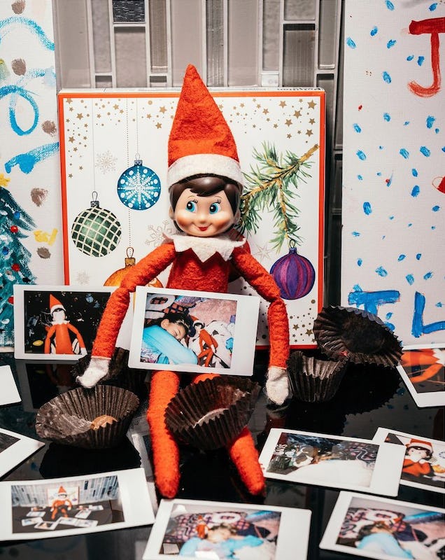 20 Elf On The Shelf Pictures For When You're Desperate For Ideas