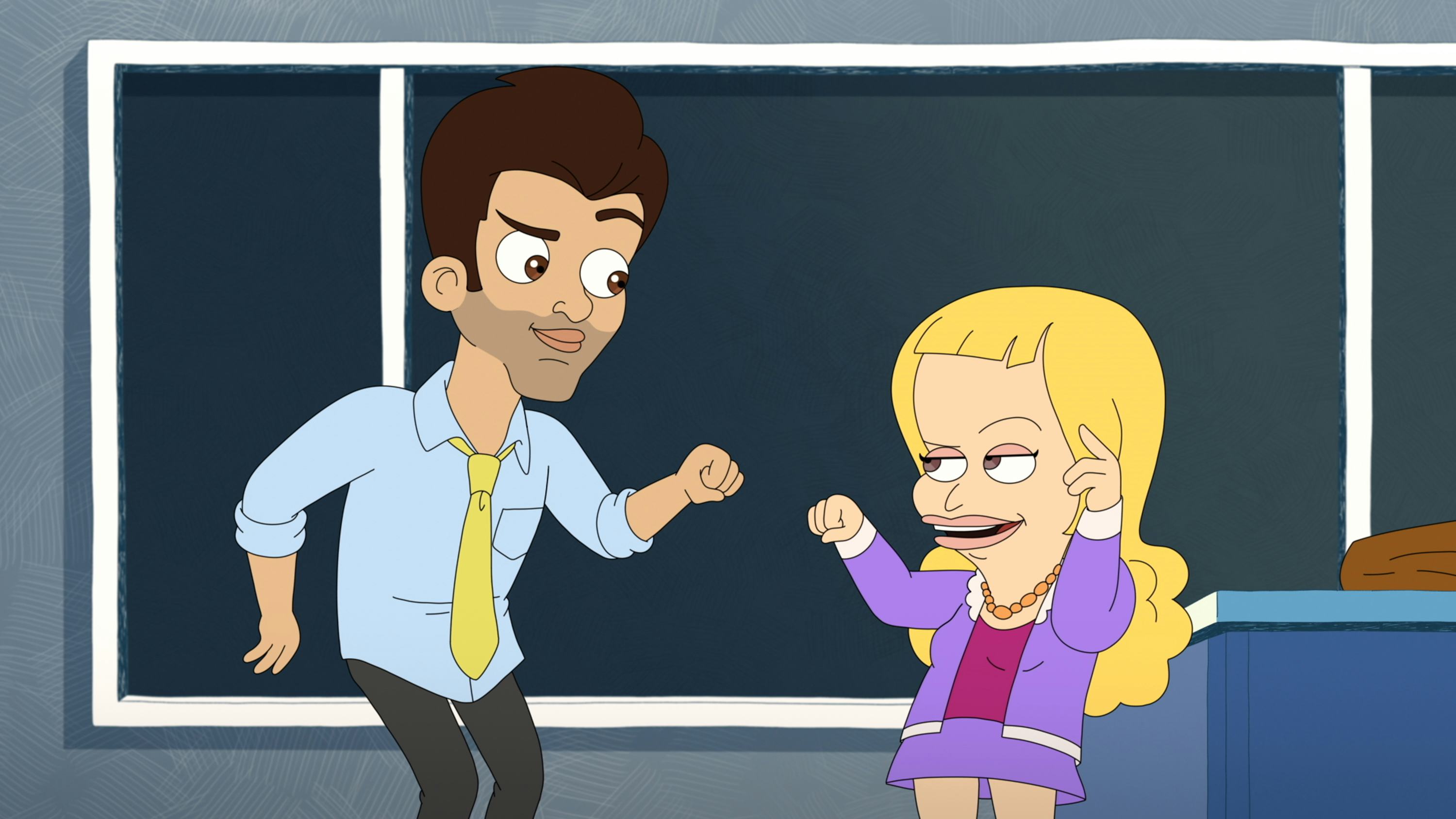 Who Voices Mr. Keating On 'Big Mouth'? Season 5 Includes Adam Scott ...