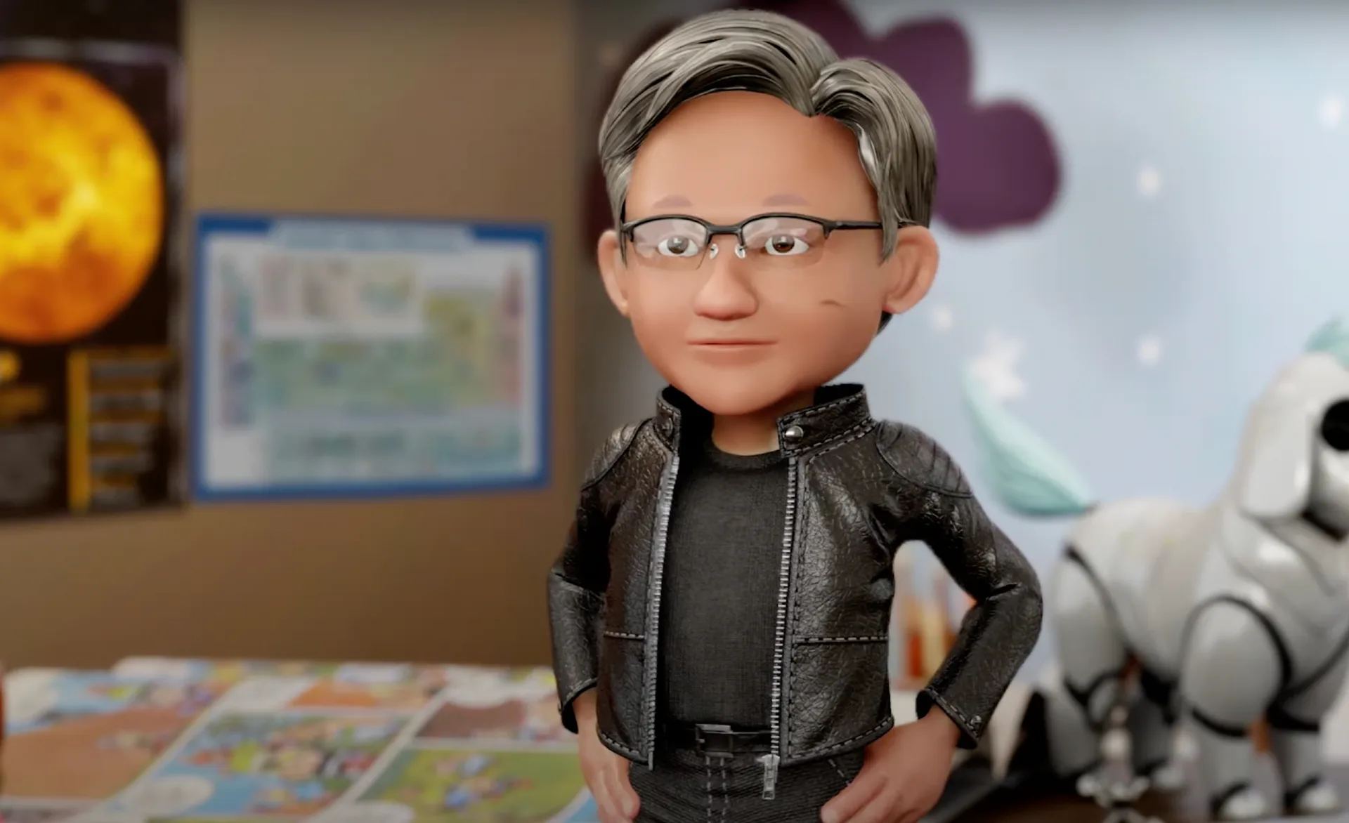 Watch Nvidia use AI to make people into digital avatars