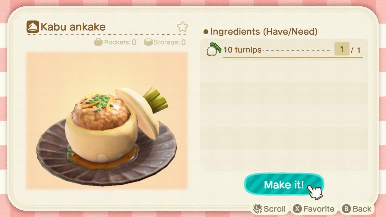 'Animal Crossing' turnip recipes: How to cook 4 new items with Daisy Mae
