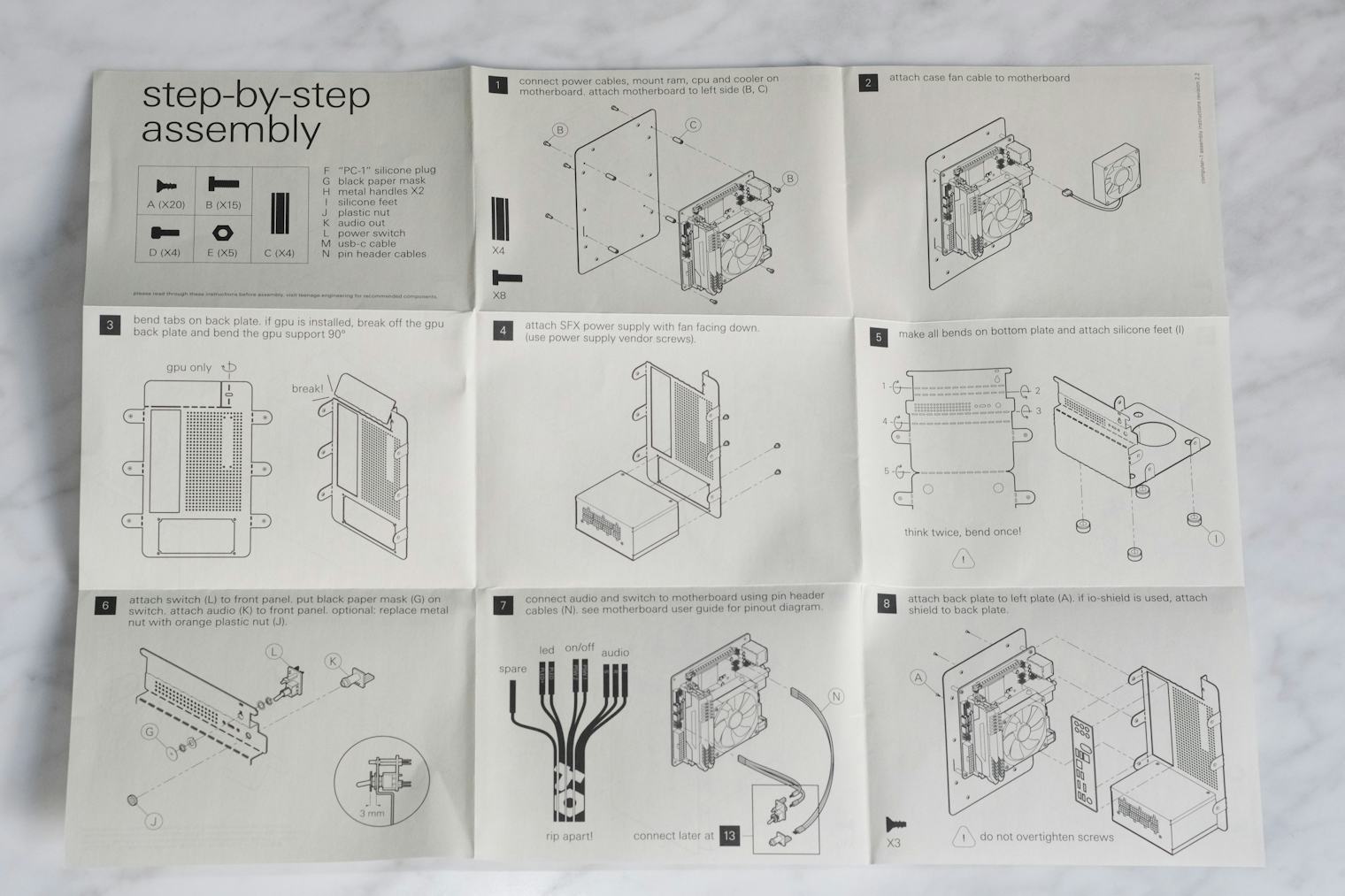 Unboxing Teenage Engineering’s gorgeous Computer-1 PC case
