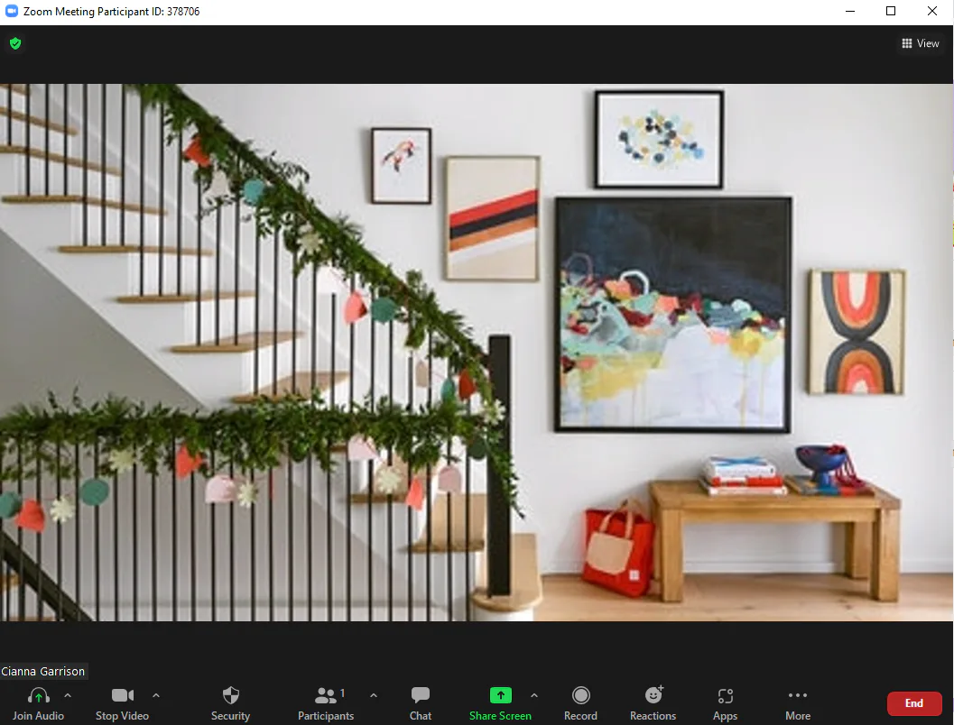 Holiday Zoom Backgrounds That Will Add Cheer To Every Video Call