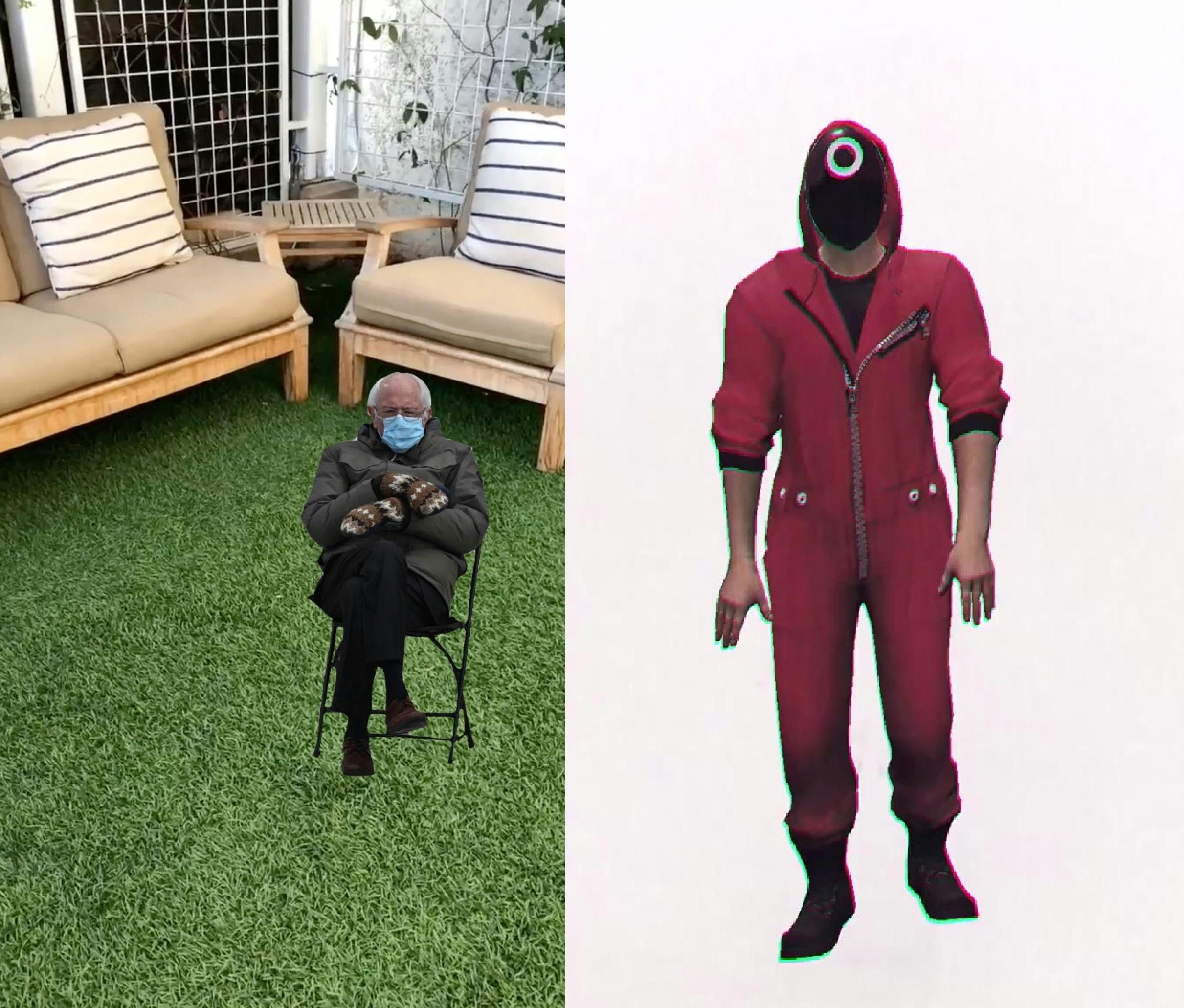 Snapchat’s Viral 2021 Lenses: Bernie Sanders, ‘Squid Game’, & More