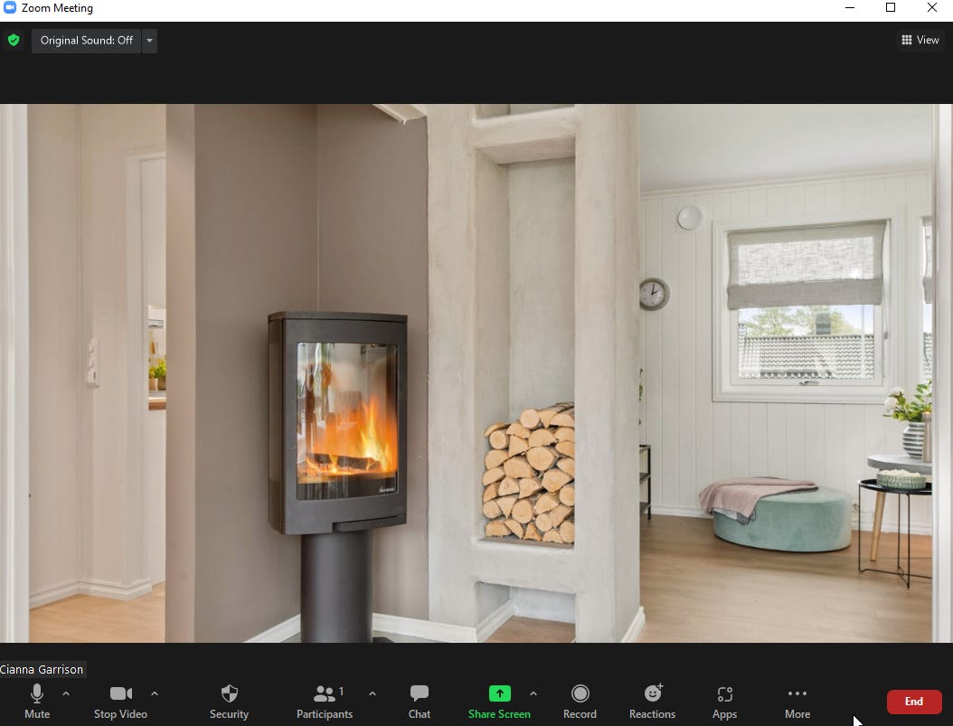 26 Fireplace Zoom Backgrounds For All The Cozy Vibes