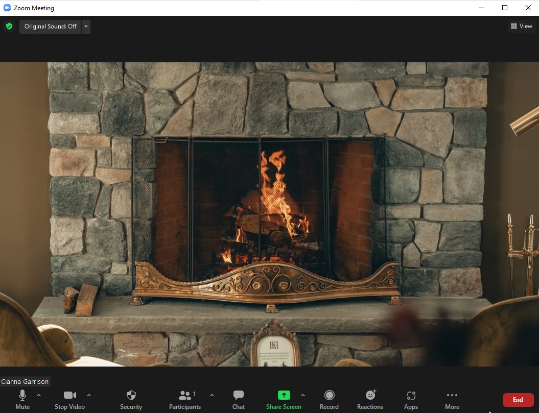 26 Fireplace Zoom Backgrounds For All The Cozy Vibes